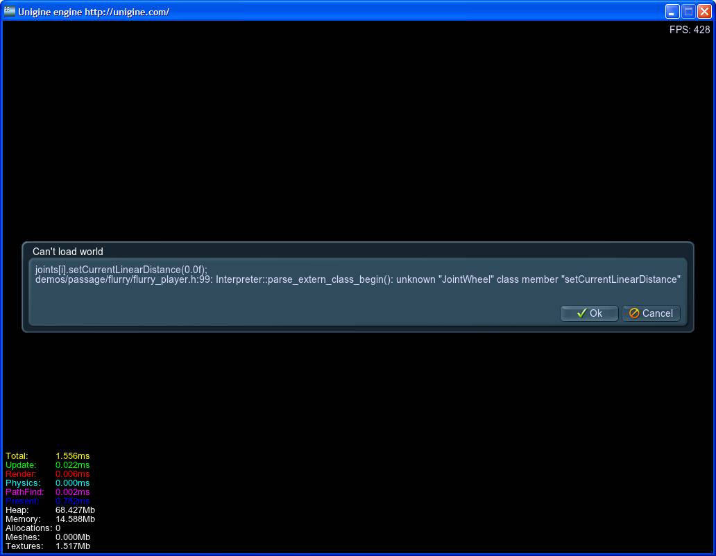 Unigine Demos Bug Reports Unigine Developers Community