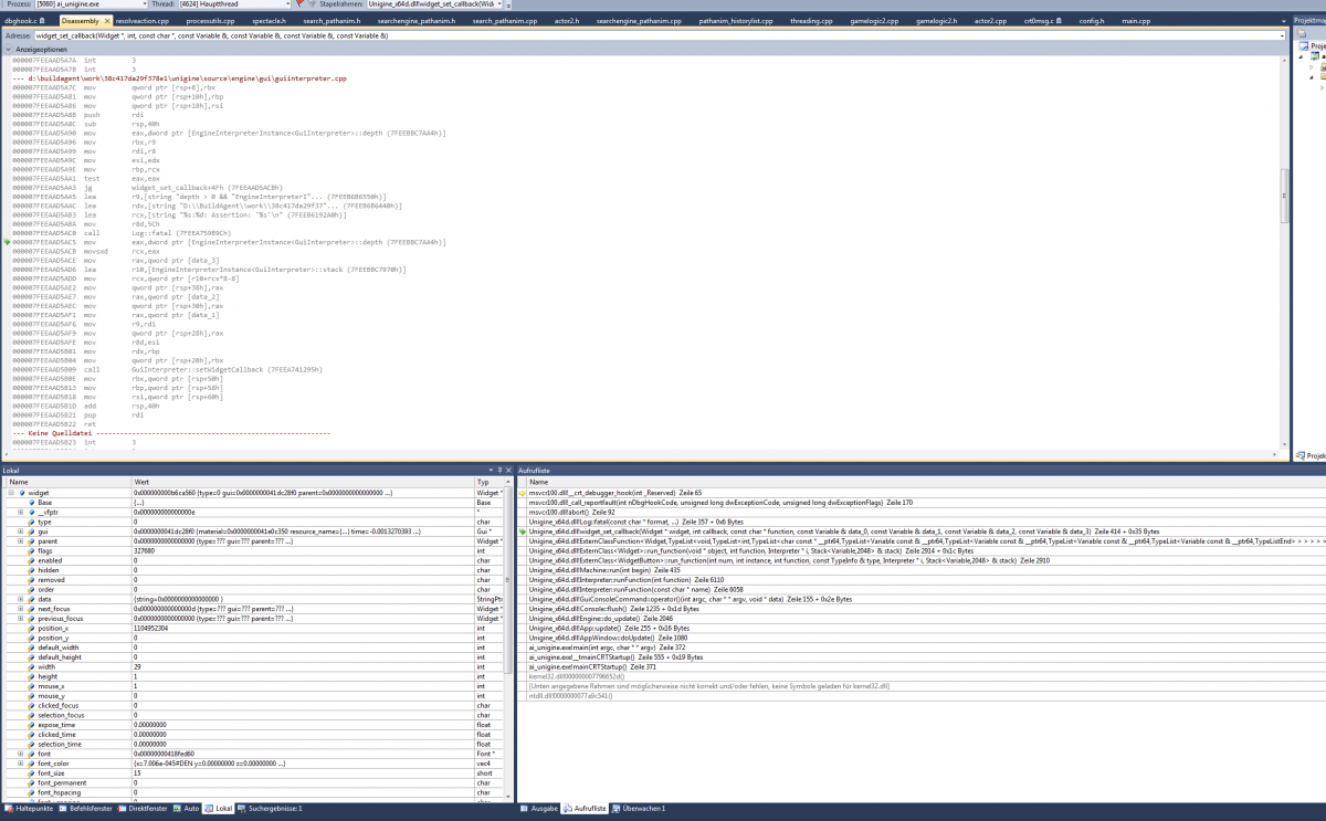 Solved Crash In A Function Creating Widgets When Invoked From The Console Bug Reports