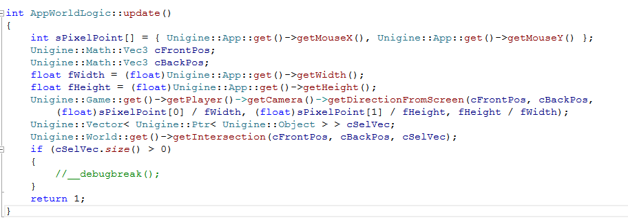 Program Collapsed When Unigine Vector Destructor Calls C Programming Unigine Developers
