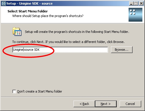 Installer Default Path Feedback For Unigine Team Unigine Developers