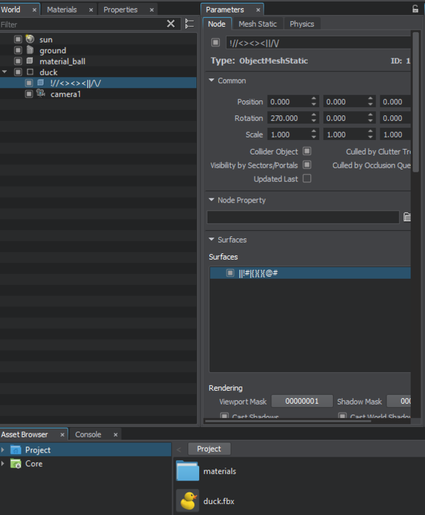 FBX import loses symbols in node names - Content Creation - UNIGINE Developers Community