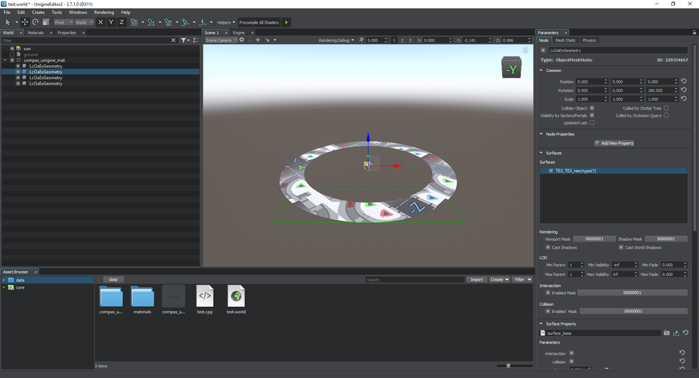 Solved Unigineeditor Texture Mapping Editor Unigine Developers Community 0339