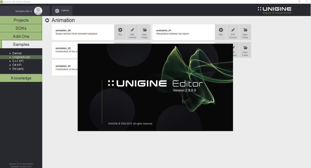 Editor is not working(2.8.0.1) - Bug Reports - UNIGINE Developers Community