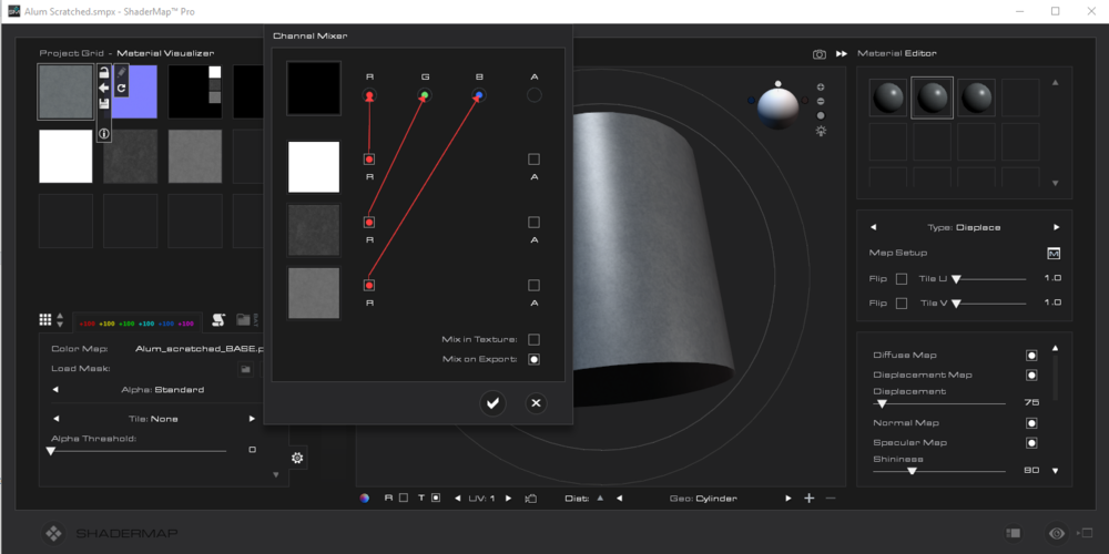 [Solved] Import Quixel Megascans material - Rendering - UNIGINE Developers Community
