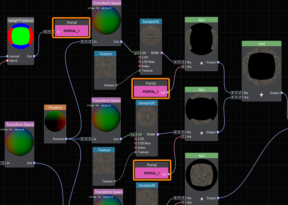 Experimental Sdk Build New Node Based Material Editor With Sample Contents Unigine Sdk Beta 9604