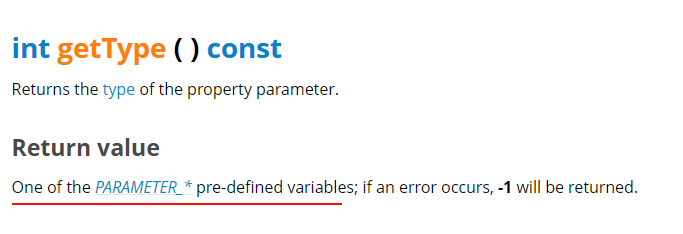 [SOLVED] Unigine::PropertyParameter::getType() const - C++ Programming - UNIGINE Developers ...