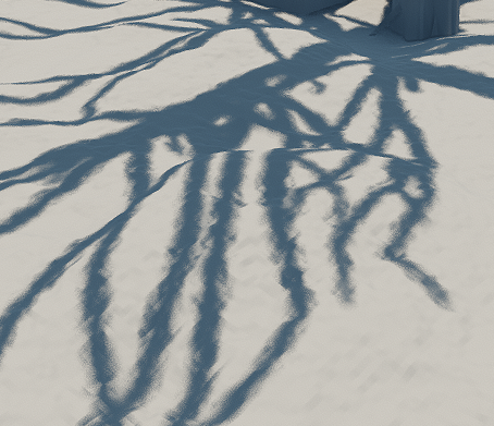 Bad looking shadow contour on surface with normal map - Rendering ...