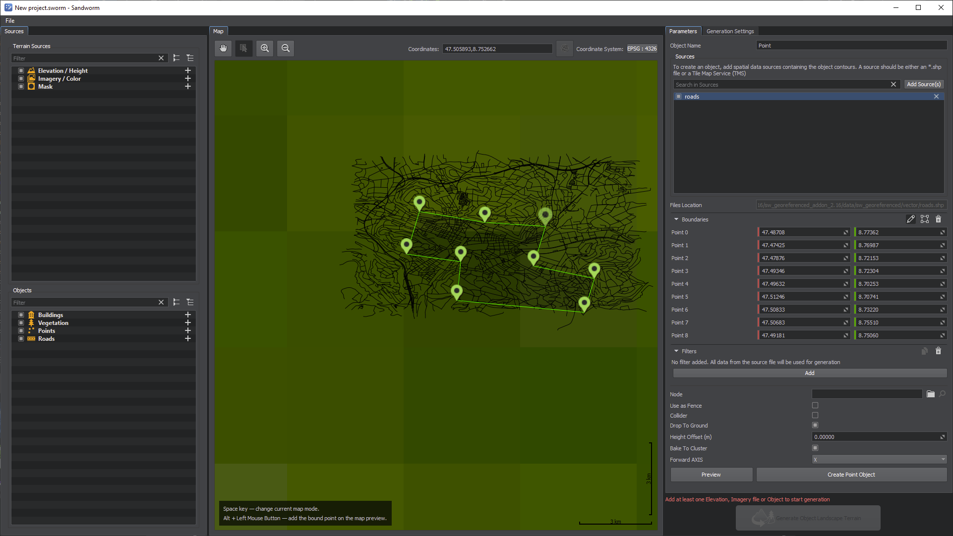 sandworm - можно ли по маске отрезать shp векторные данные - World Design - UNIGINE Developers ...