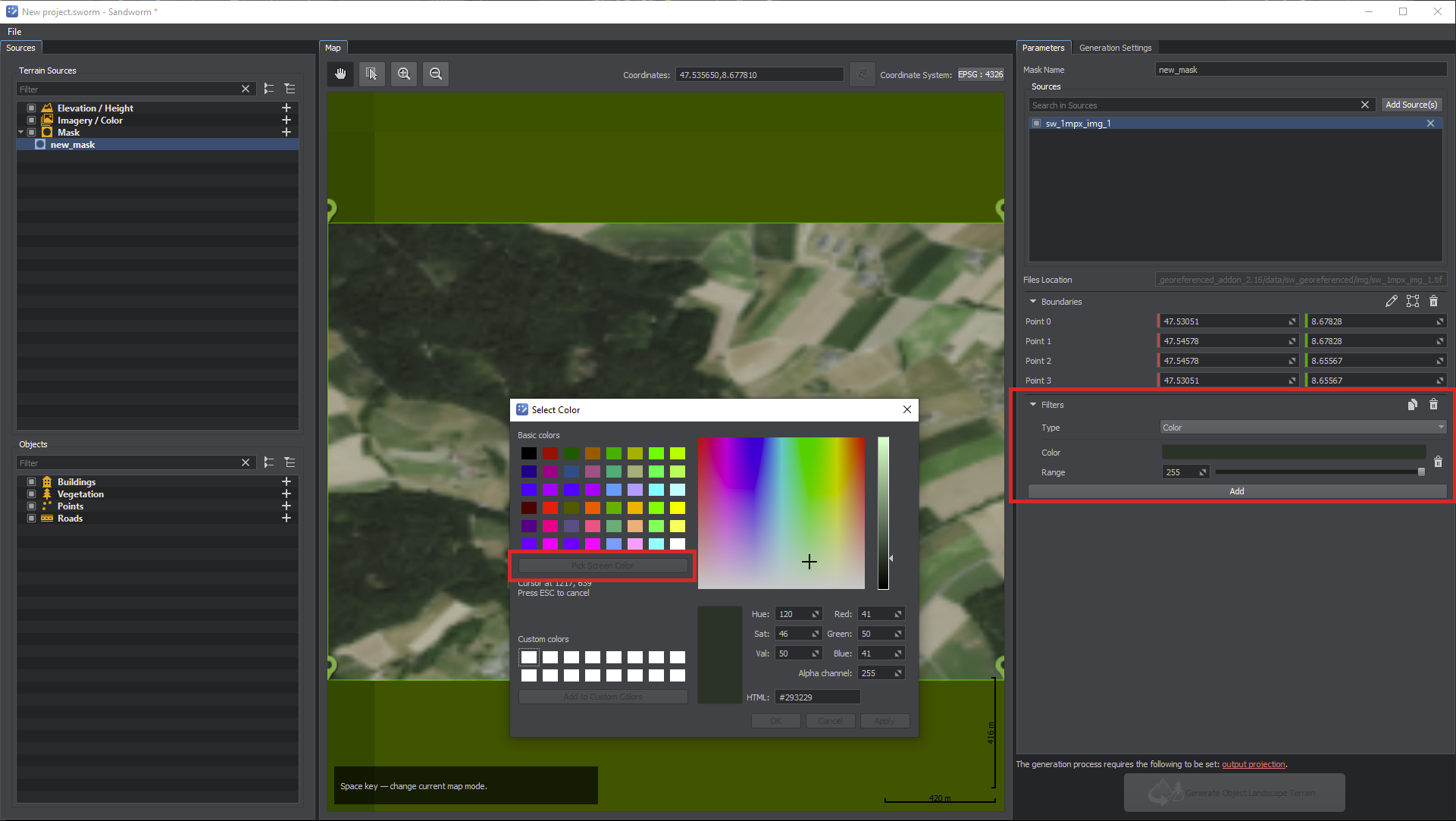 sandworm - как лучше нарисовать маску для растительности - World Design ...
