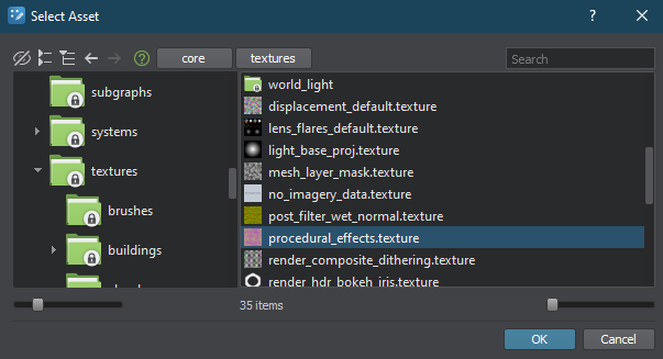 Incorrect Path To Textures In 2 16 1 Editor For Procedural Effects Editor Unigine Developers