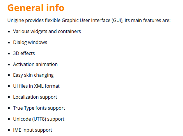 Ui 3d Effects Ui Systems Unigine Developers Community