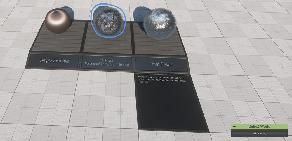Hair Shader Artifacts When Camera Moves Content Creation Unigine Developers Community