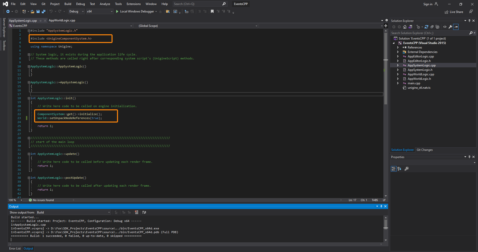 [SOLVED] how to change the init() method of the AppSystemLogic class? - C++ Programming ...